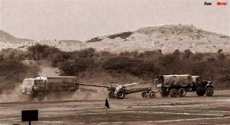 Indian Army Demonstrates Its Artillery Firepower At The Deolali Camp