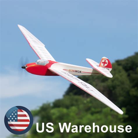 [us] Minimoa Glider Gull Wing 700mm Micro Rc Aircraft Kit