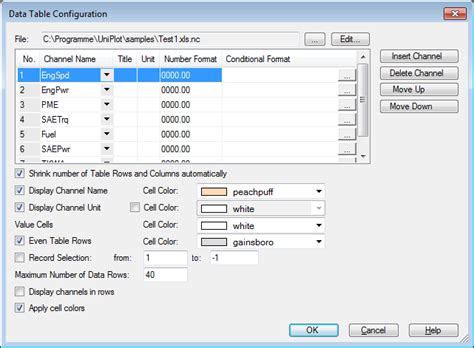 Browser Create Embedded Data Table Uniplot Documentation