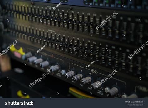 Equalizer Control Sound System Control Music Stock Photo Shutterstock
