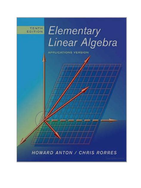 Linear Algebra Exercise 1 3 Elementry 18032024 125351pm Pdf