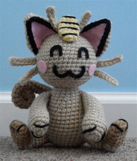 Amigurumi Meowth By Theartisansnook On Deviantart