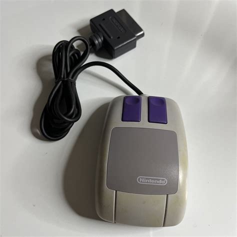 Genuine Nintendo Snes Mouse Sns 016 Retro Unit