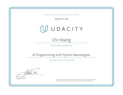 chi hoang on linkedin i just graduated with ai programming with python nanodegree thank you…
