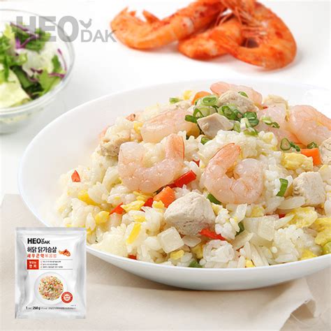 허닭 닭가슴살 새우 곤약볶음밥 250g Cj프레시마켓