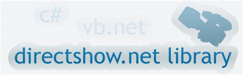 Directshownet Library