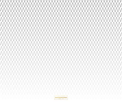 Zig Zag Lines Pattern Black Wavy Line On White Background Abstract Wave Vector Illustration