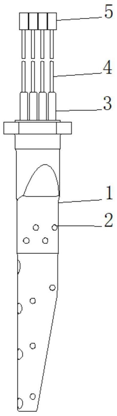一种航空发动机高压涡轮出口测量总压探针的制作方法