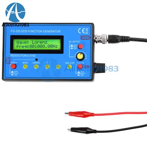 Fg 200 0 01hz 500khz Dds Function Signal Generator Frequency Signal Counter New Ebay