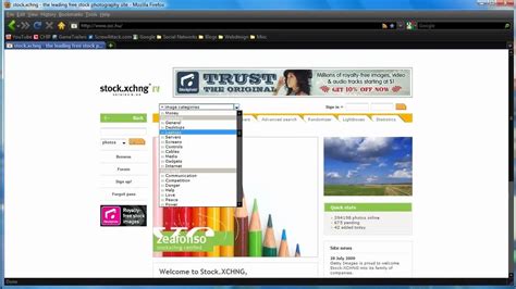 How To Use Stockxchng To Access Free Stock Images Html Xhtml Css