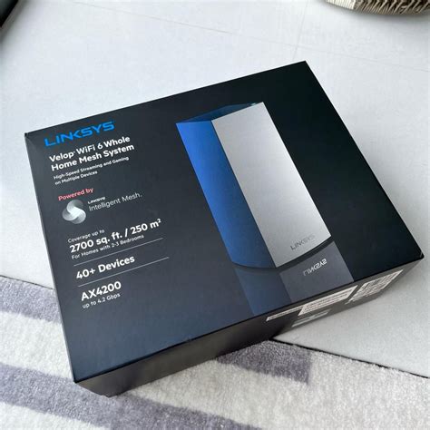 Bnib Linksys Mx4200 Velop Mesh Wifi 6 Router Computers And Tech Parts And Accessories