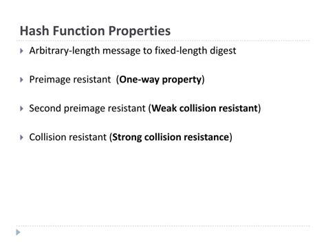 Ppt Cryptographic Hash Functions Powerpoint Presentation Free