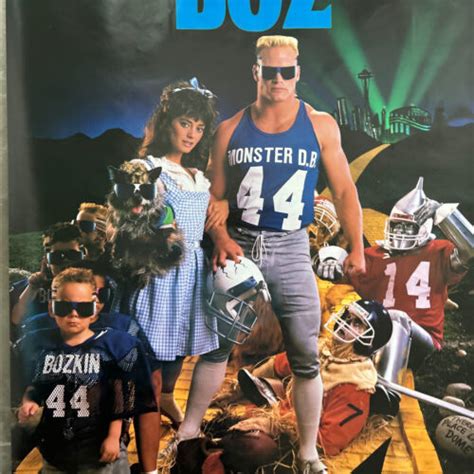 Seattle Seahawks Brian Bosworth The Land Of Boz 24x36 Poster Print
