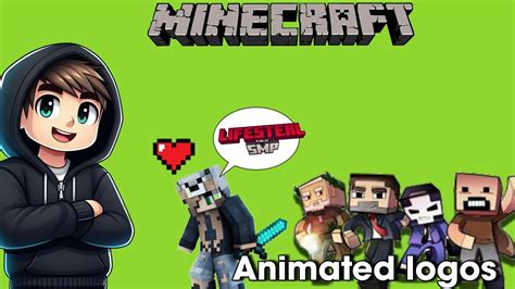 Minecraft Logo Animation Green Screen Youtube