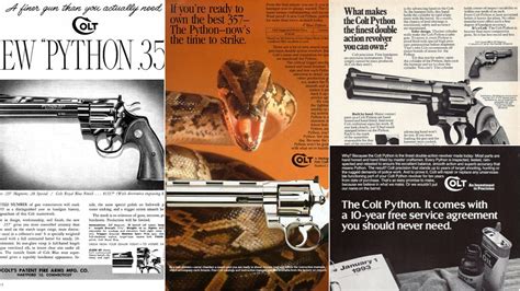 From The Gdc Warehouse Classic Colt Python Revolvers