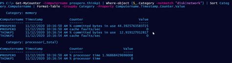 Better Performance Counters With Powershell • The Lonely Administrator