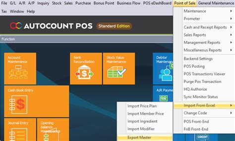 Pos3 5 Fnb Export Data To Outlet Pos Fandb Autocount Resource Center