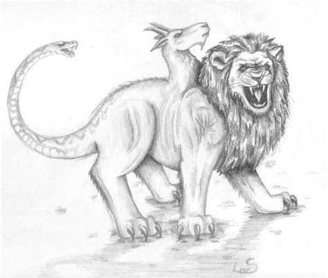 Mythical Creatures Chimera By Zepheenia On Deviantart