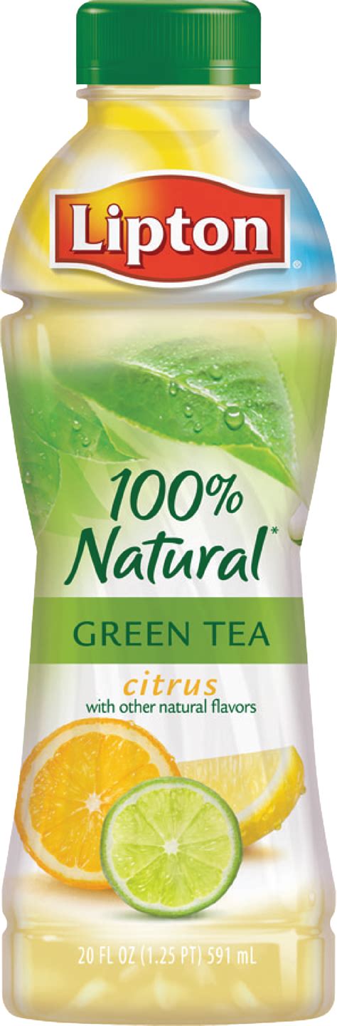 Download Lipton Citrus Green Tea Bottle