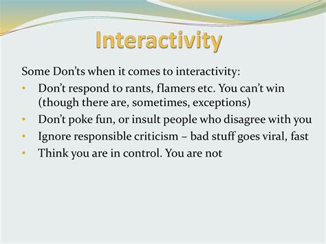 Engagement Interactivity Ppt Download