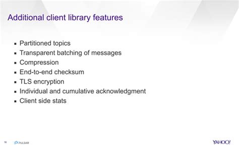 Pulsar Distributed Pubsub Platform Ppt