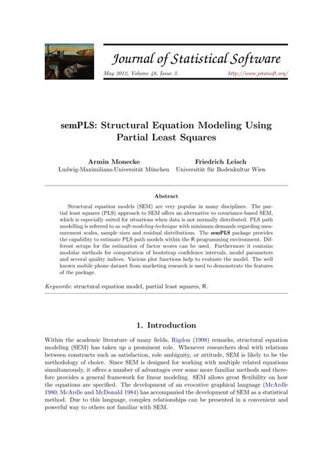 Pdf Sempls Structural Equation Modeling Using Partial Least Squares Dokumen Tips