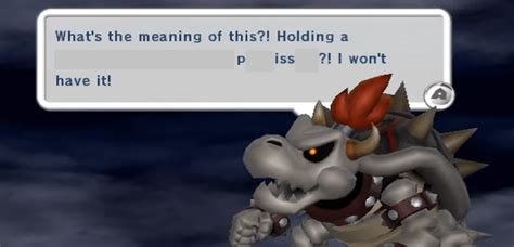 Dry Bowser Wants You To Pee Your Pants Rspeedoflobsters