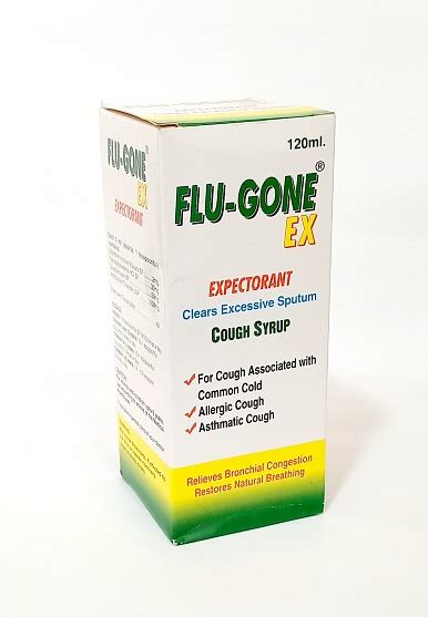 Flugone Expectorant 120ml Naivachem