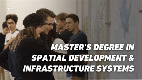 Master Of Science In Spatial Development And Infrastructure Systems Eth Zürich Eth Zurich