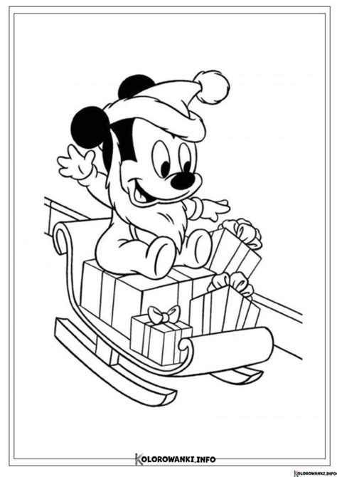 Myszka Miki Kolorowanka Do Druku Dla Dzieci Kolorowanki Info