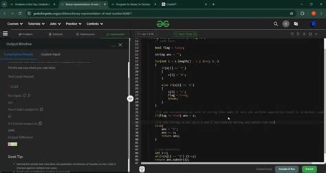 [video] day 54 of the 75 day dsa challenge finding the binary next