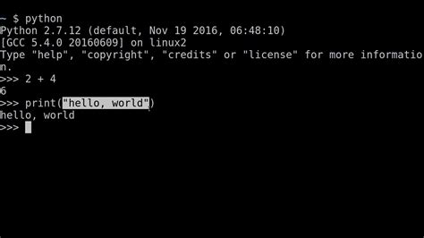4 the python shell python tamil tutorials youtube