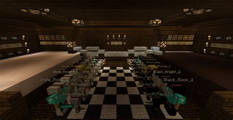 Playable Chess Game Minecraft Map