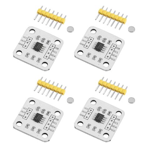4pcs As5600 Magnetic Encoder Magnetic Induction Angle Measurement
