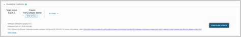 Vmware Cloud Foundation Flexible Bom Upgrade Update Esxi Nsx Or Vcenter Server Through An