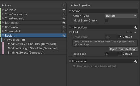 143 Two Modifiers The Inputeventptr Is Not Valid Unity Engine