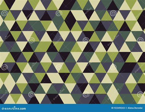 Vector Modern Colorful Geometry Triangle Pattern Color Abstract Stock Vector Illustration Of