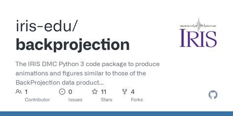 Github Iris Edubackprojection The Iris Dmc Python 3 Code Package To Produce Animations And