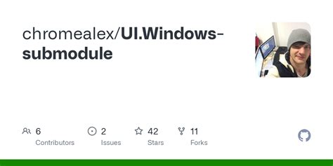 Github Chromealex Ui Windows Submodule