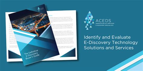 Association Of E Discovery Specialists Ceds Certification Aceds