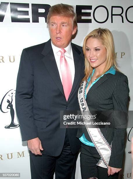 73 Donald Trump Holds Press Conference With Miss Usa Tara Conner