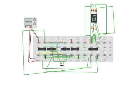 Circuit Design Contador Numeros Primos Tinkercad