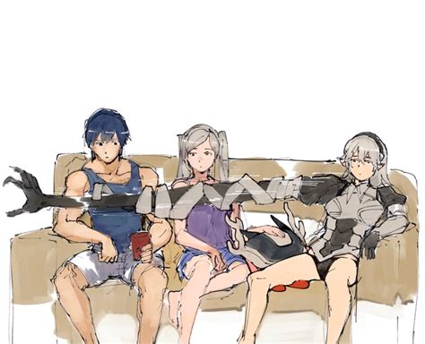Kirby Corrin Robin Corrin Robin And 1 More Fire Emblem And 3 More Drawn By