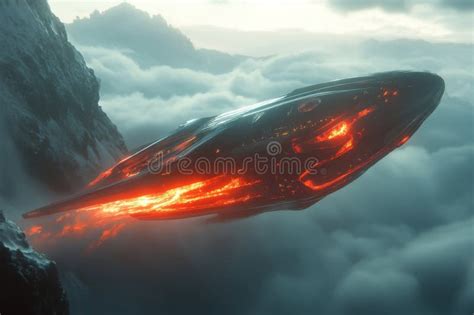 A Spacecraft Blasting Into The Atmosphere Ideal For Representing Space Travel And Aviation