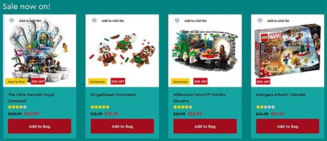End Of Year LEGO Sales Deals Now Available