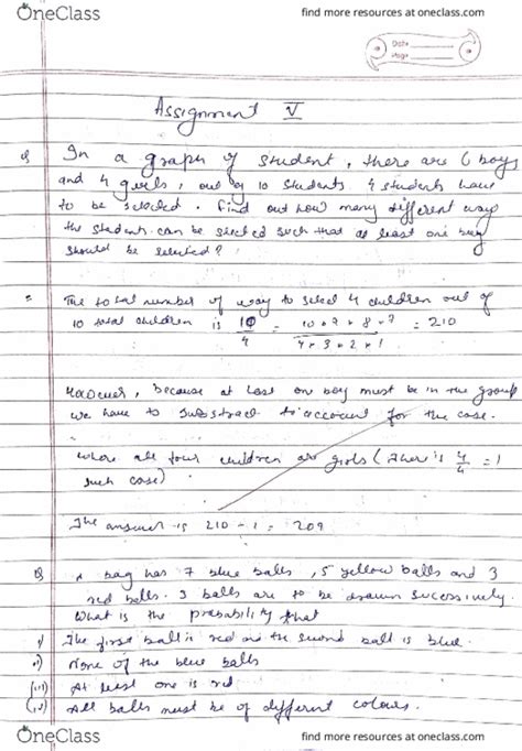 Math1510 Lecture Maths Assignment 5 1 Oneclass