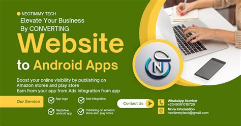 Convert Your Website Into Android App Ads And Publish App By