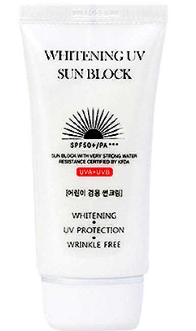 JIGOTT Whitening UV Sun Block ingredients (Explained)