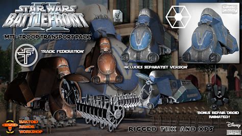 Starwarsbf2 Mtt Re Do Fbx Xps Mesh Dl By Honorsoft On Deviantart