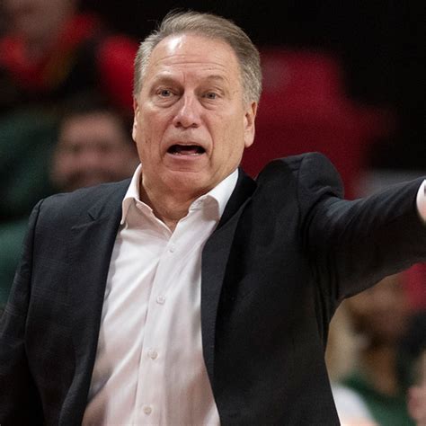 Tom Izzo Head Coach Of Msu Spartans Meet Young Entrepreneur Of The Year Award Winner